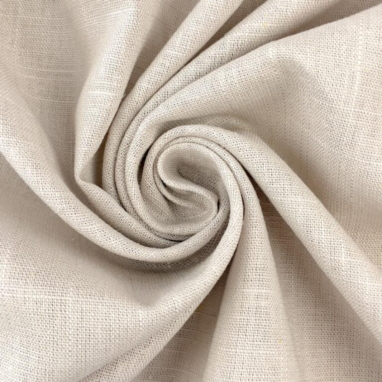 Linane kangas viskoosiga, helehall - Kangakaubamaja